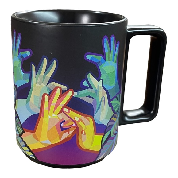 Starbucks | Kitchen | 22 Starbucks Ceramic Mug Cup Asl Sign Language ...